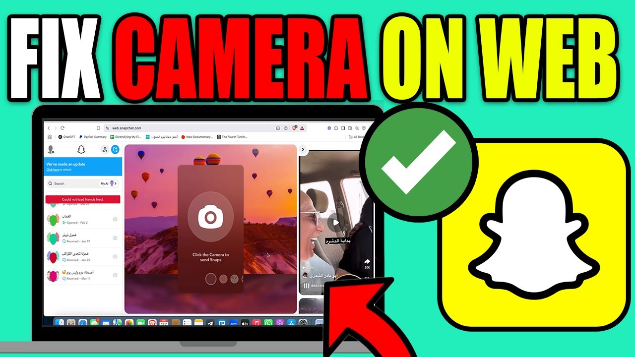 How to Fix Snapchat Web Camera Not Working
