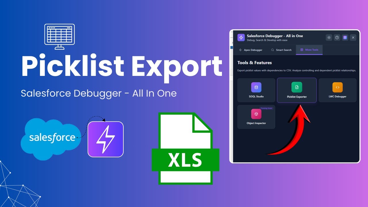 Salesforce Debugger | Picklist Exporter Guide – Export Dependent Picklists to CSV