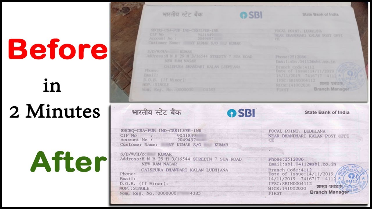 How to Clean Bad scan Blur Document and WhatsApp Document Clearing in Photoshop 7.0
