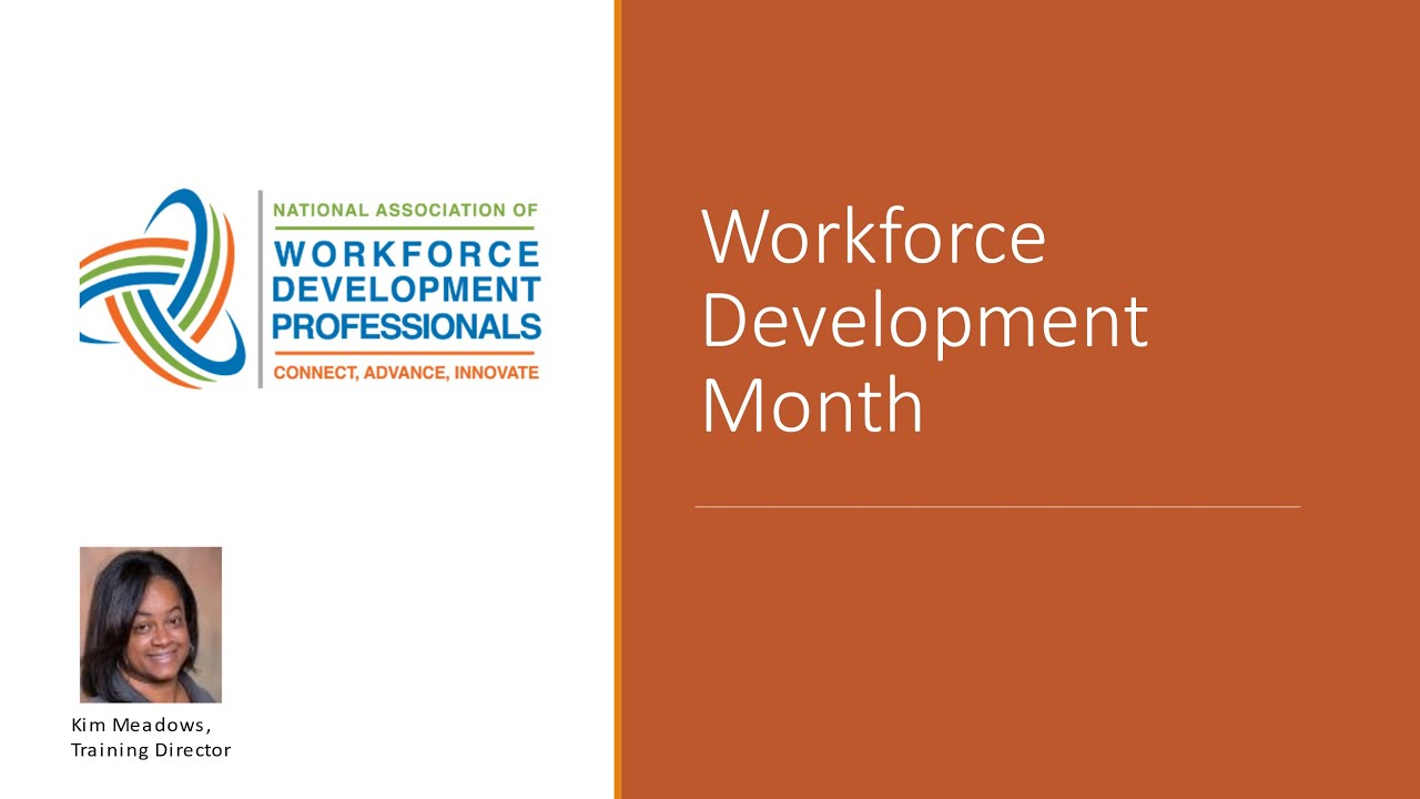 Celebrating Workforce Development Month