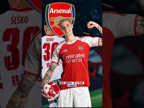 Benjamin Sesko to Arsenal FC #arsenal #benjaminsesko #premierleague #afc #rbleipzig #Arteta