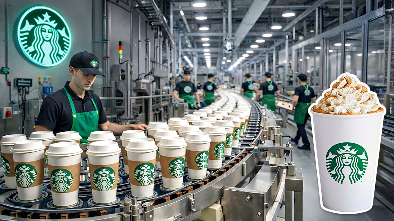 How It’s Made: Starbucks Coffee, Butter Croissant, Sandwich