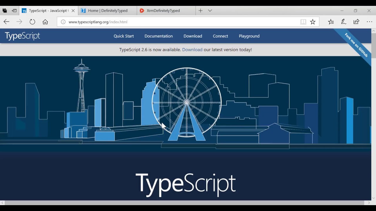 Getting started using TypeScript with Dynamics 365