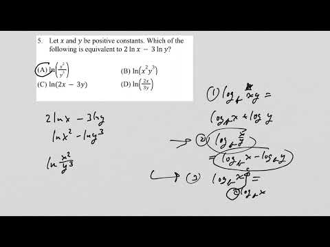 College Board Sample AP Precalc Test #1 MC No Calculator