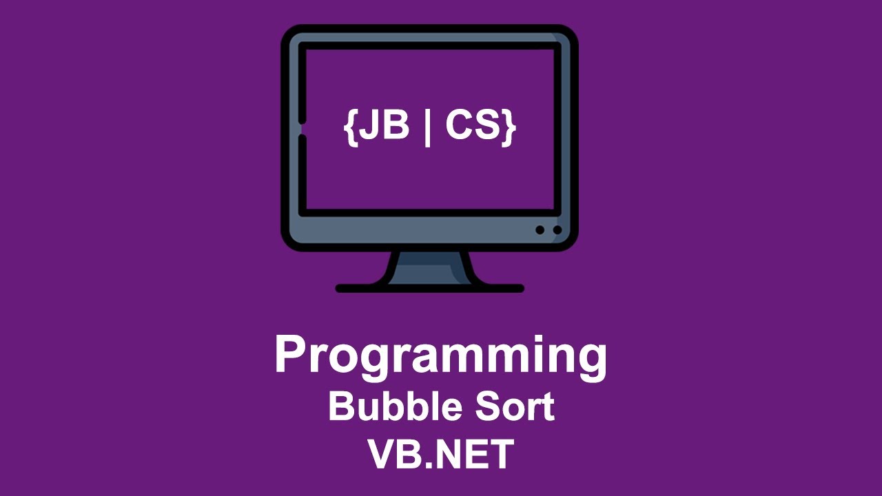 Coding the bubble sort VB.Net