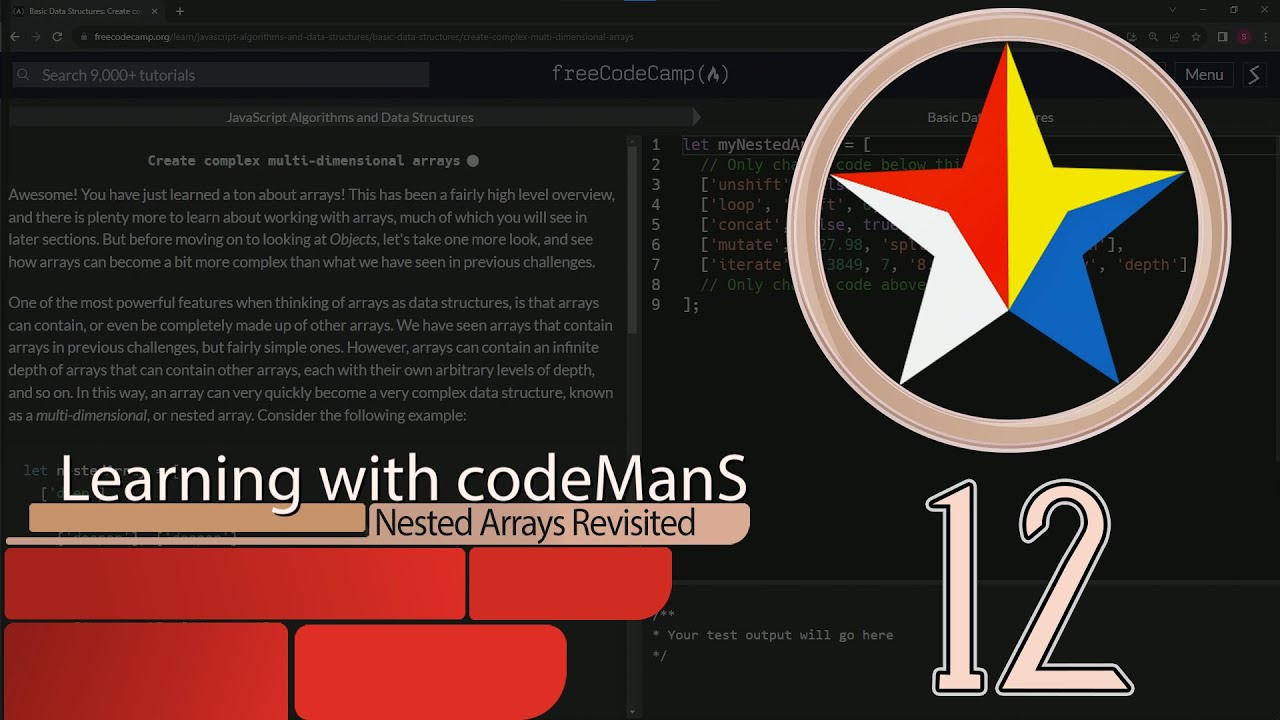 JavaScript Basic Data Structures: Create Complex Multi-Dimensional Arrays | FreeCodeCamp