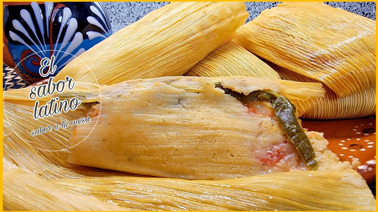 🔴 How to Make Delicious Tamales with Poblano Peppers and Cheese 💥