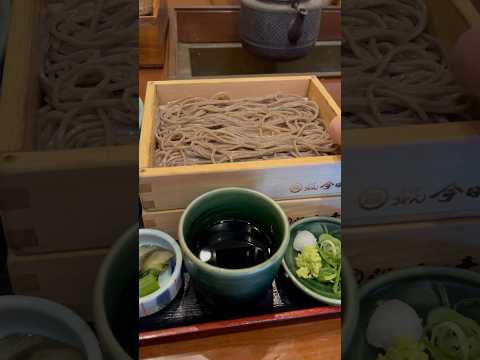 My favorite Soba restaurant in Osaka Japan | Zaru Soba, Tenpura don