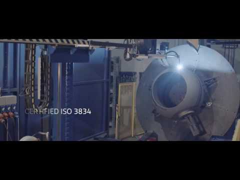 ISO 3834 certified welding process