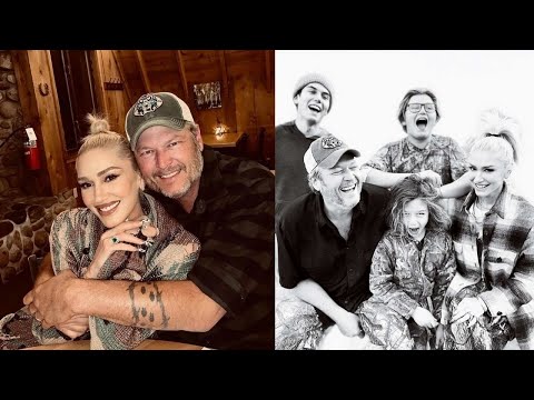 Gwen Stefani honours her kids' stepdad Blake Shelton on Father's Day