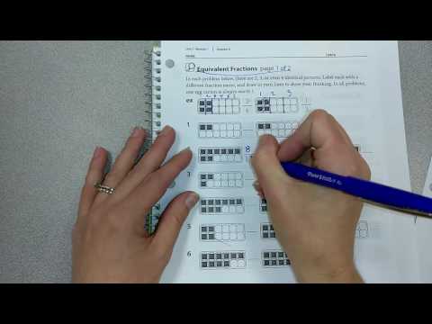 Equivalent Fractions with pictures