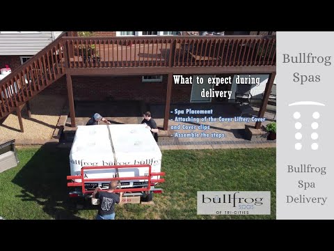 Hot Tub Delivery- Bullfrog Spas