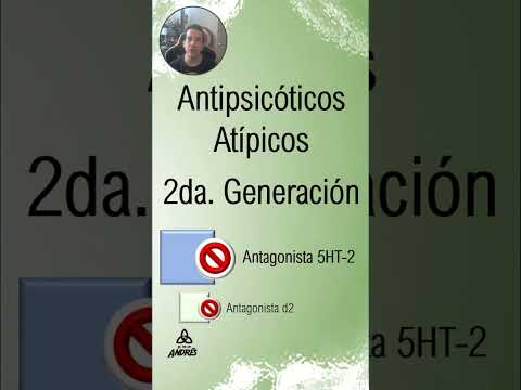 Antipsicóticos Atipicos #clozapina #risperidona #quetiapina #farmacologia