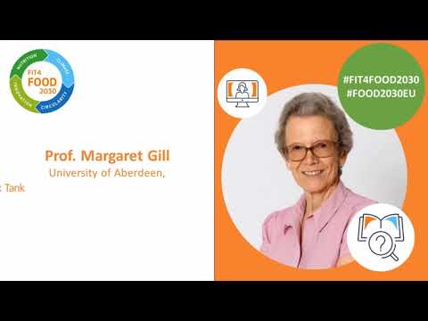 FIT4FOOD2030: Prof. Maggie Gill about the EU Think Tank and policy briefs