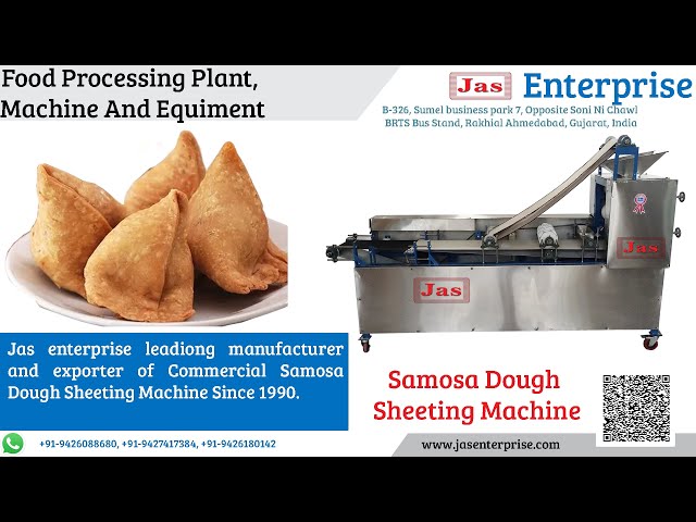 Samosa Making Machine - Samosa Patti Production Machine Exporter from ...