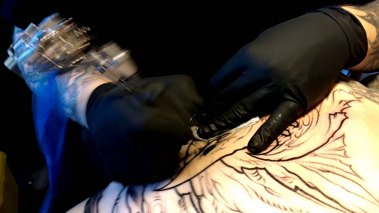 LACEnano and Mike Johnson - Stechwerk tattoo studio Berlin