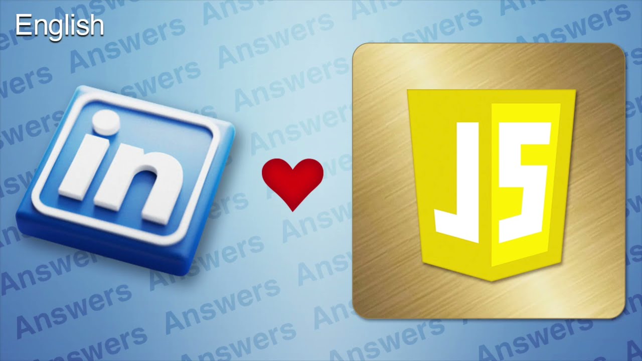 ( 🏆  Top 5% ) Javascript quiz - LinkedIn Assessment Answers