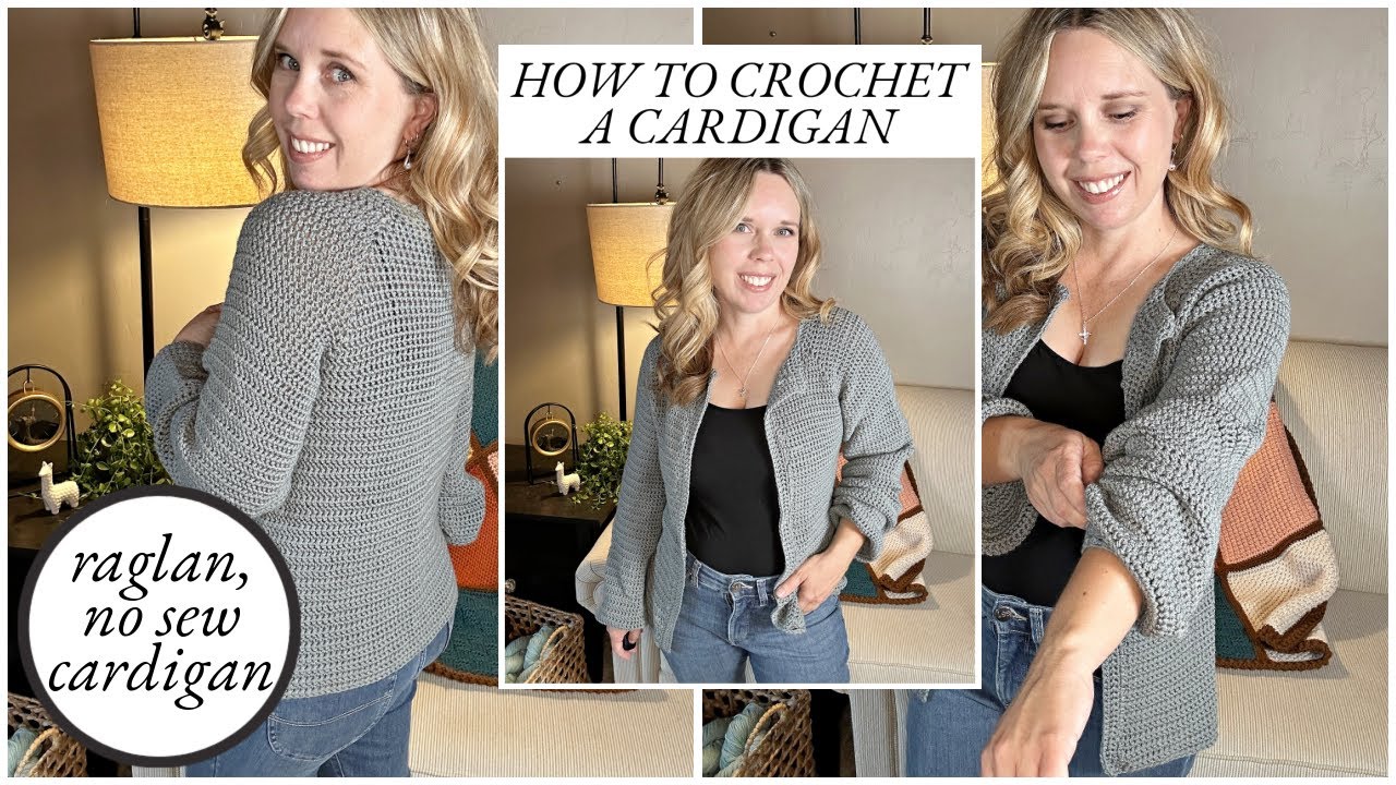 Easy Essential Cardigan Crochet Pattern