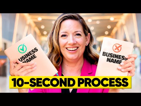 The EASIEST Guide To Checking Your Business Name's Availability