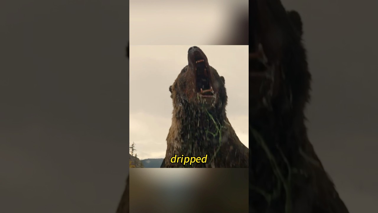 Clash of Titans: Predator vs. Giant Bear #predator #scifi #thriller #movie