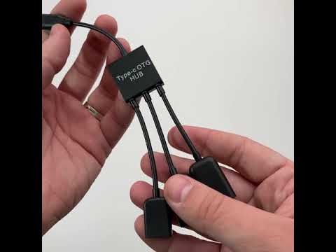 OneLounge USB 3.1 Type-C Hub to 2 USB-A ports for Apple MacBook (2016-2020)
