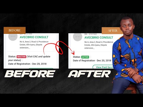 5 STEPS TO ACTIVATE YOUR BUSINESS WITH CAC | HOW TO ACTIVATE AN INACTIVE BUSINESS
