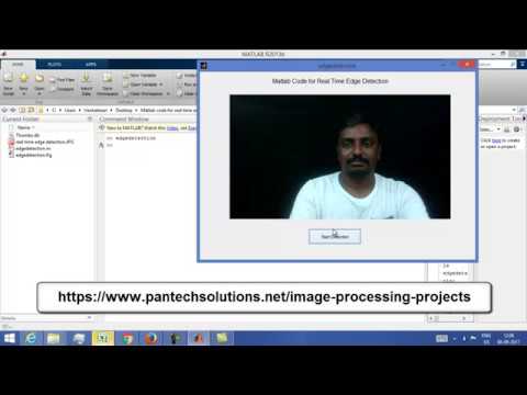 Matlab Code for Real Time Edge Detection