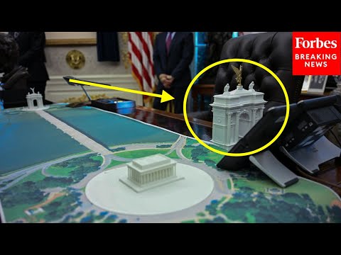 Video | Trump Teases Apparently Huge Triumphal Arch Across From Lincoln ...