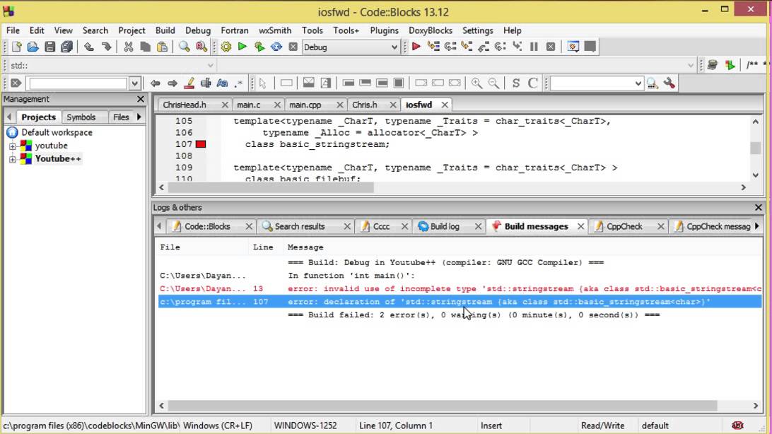 C++ Programming - 23 - Stringstream