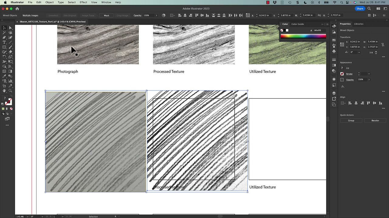 Texture Part 1 Software Tutorial