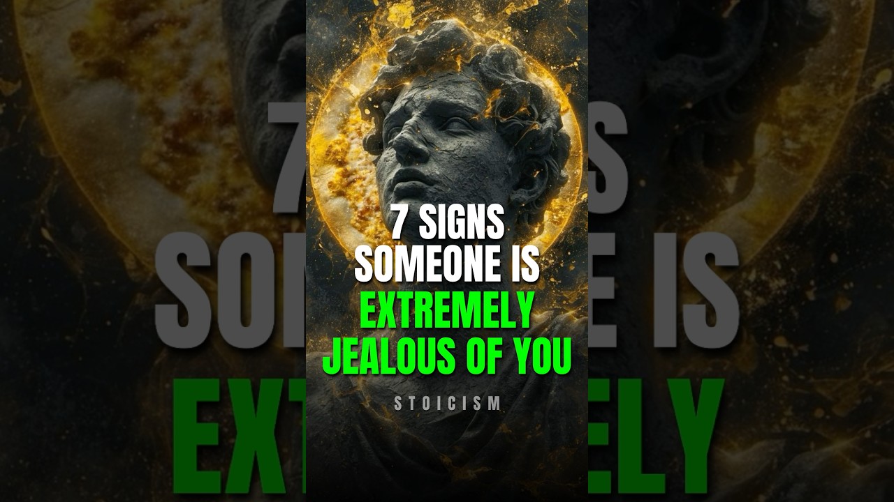 7 Signs Someone Is Extremely Jealous of You | Stoic Wisdom