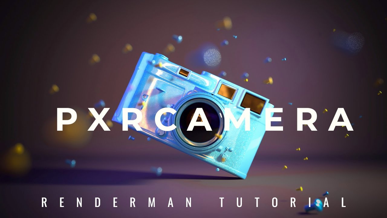 PxrCamera Renderman - Tutorial