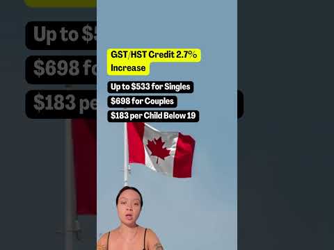 NEW CRA GST/HST Credit Amounts for 2025 | How Much Canadians Will Receive 💰 #canada #canadiantaxes