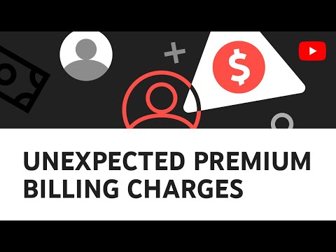 How to deal with unexpected charges from YouTube