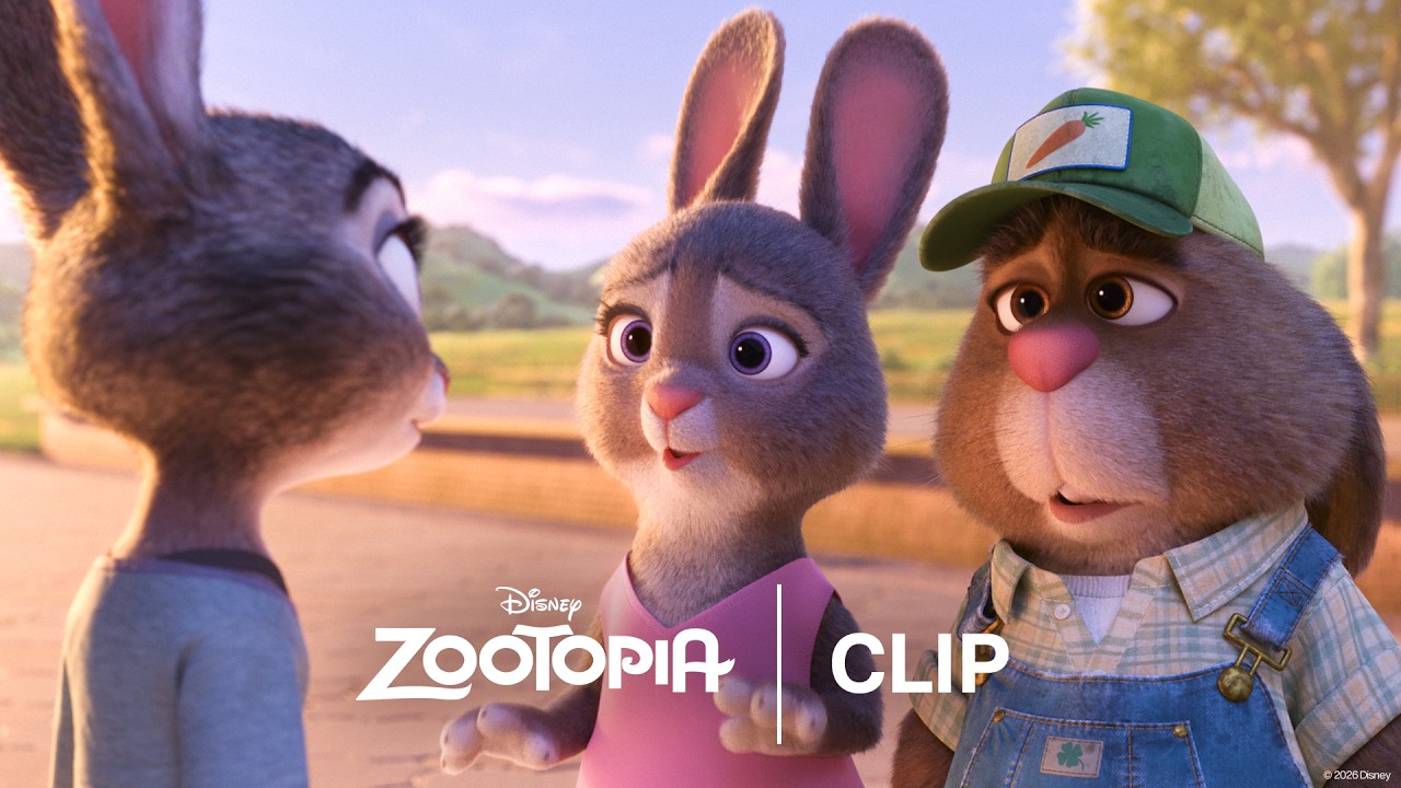 Judy Hopps Leaves the Carrot Farm | Zootopia | Official Clip