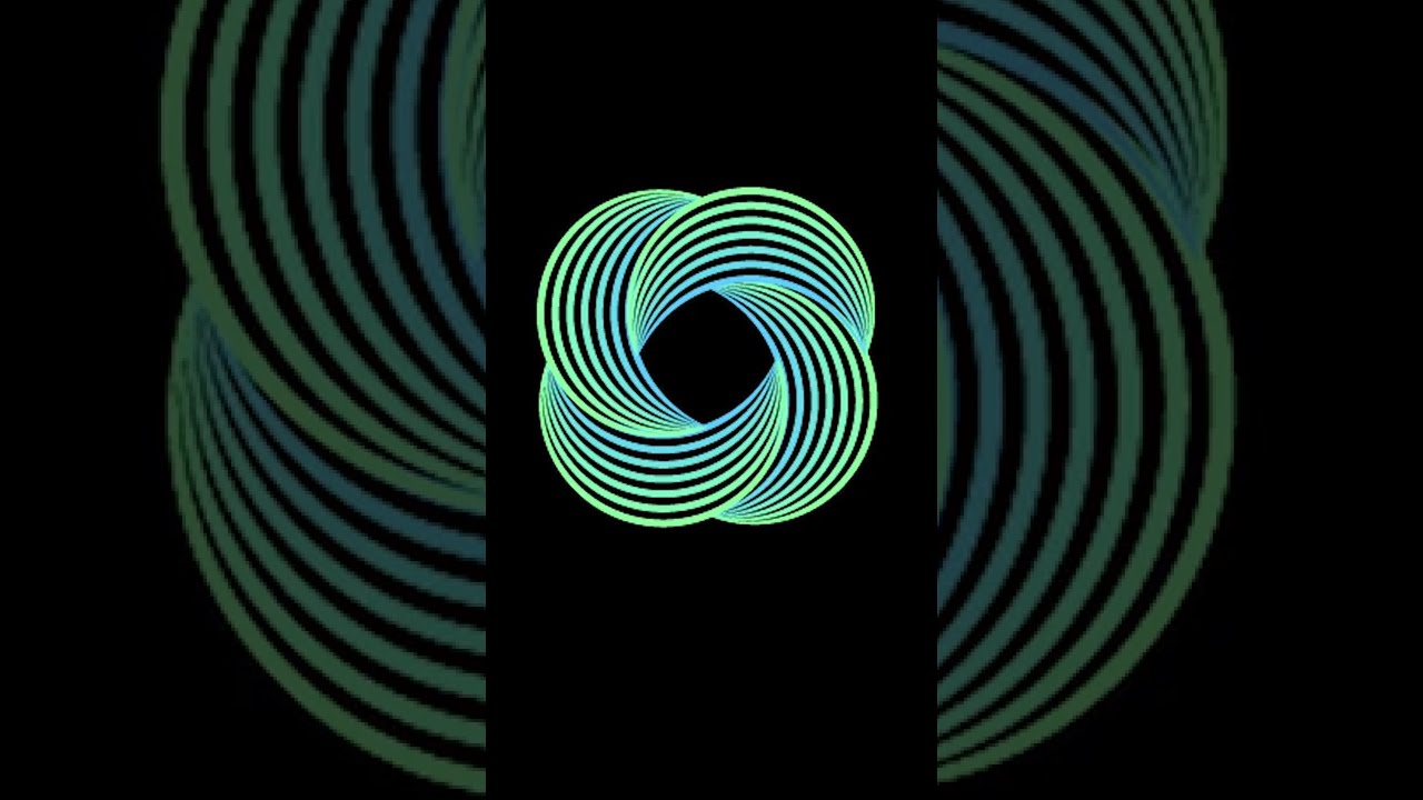 How To Create Abstract Knot Ellipse Tool Basic | Make Logos Adobe Illustrator Tutorial For Beginner