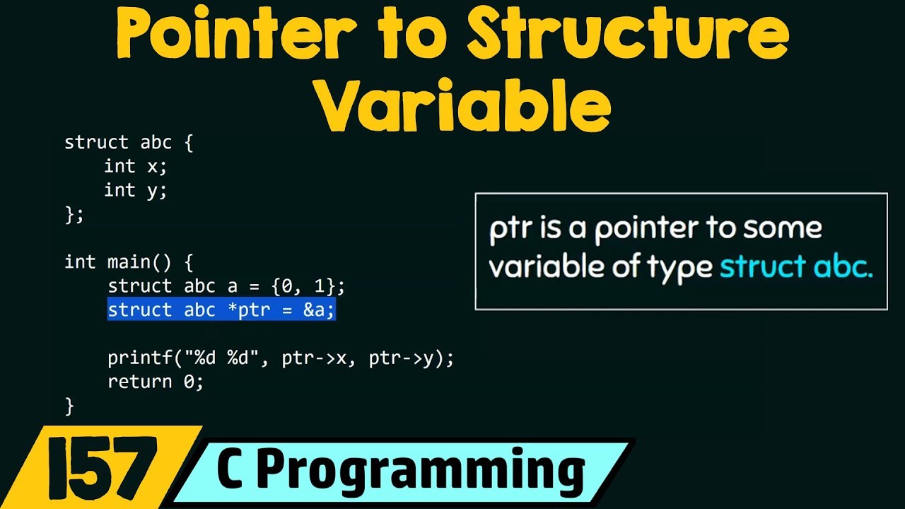Pointer to Structure Variable