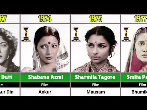 National Film Awards Best Actress Winners🇮🇳🏆(1967 - 2025)