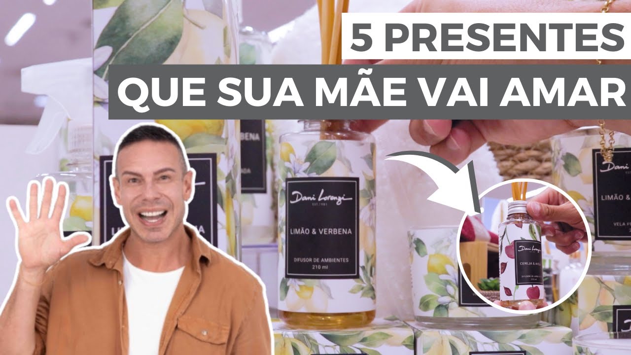 5 dicas de presentes para o Dia das Mães
