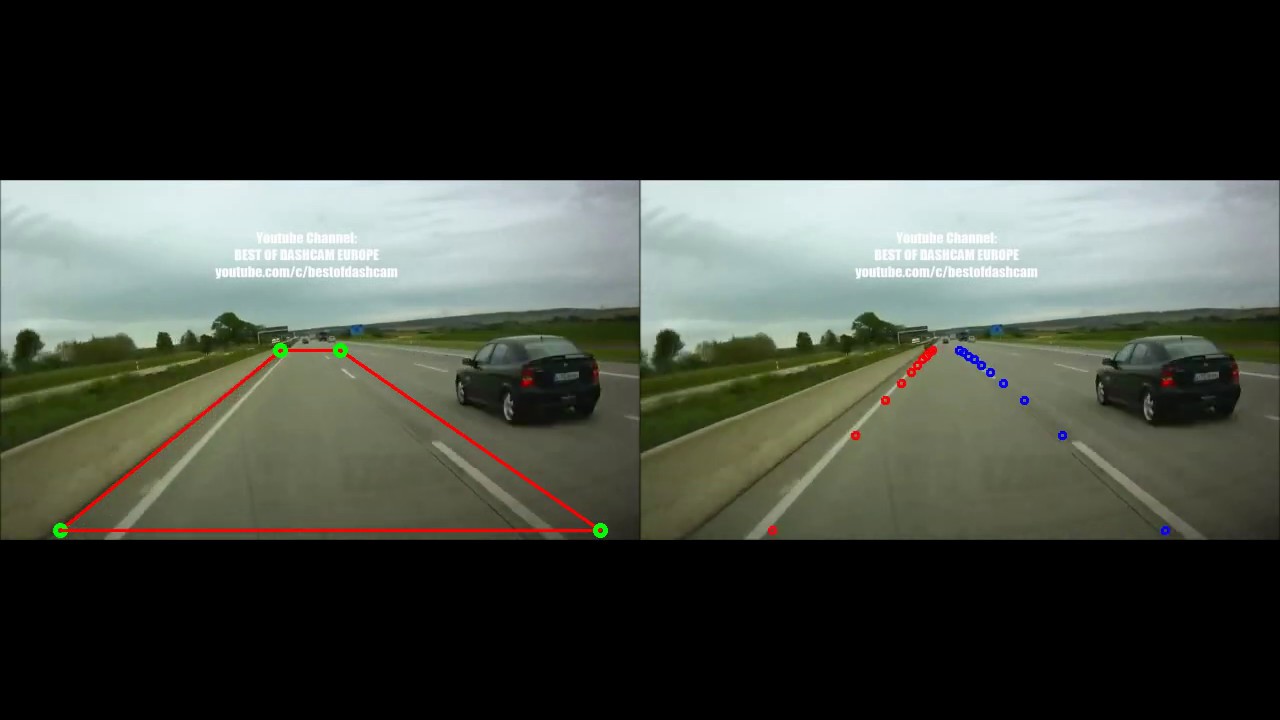 lane line detection c++ with source code