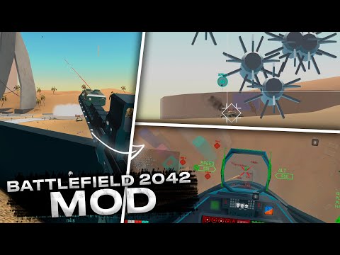 Ravenfield: Battlefield 2042 - HOURGLASS MAP (BF2042 mod collection) STEAM MODS GAMEPLAY