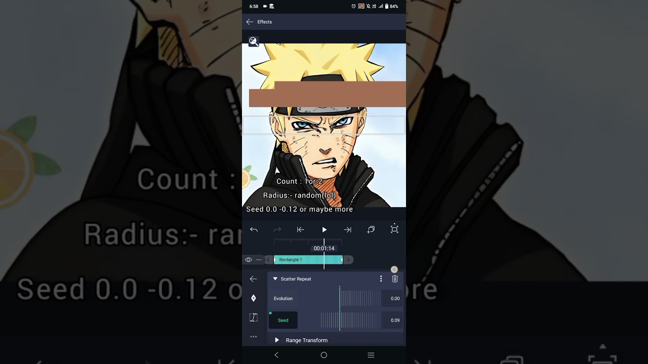 alight motion glitch effect easy|| #anime #alightmotion #tutorial #naruto
