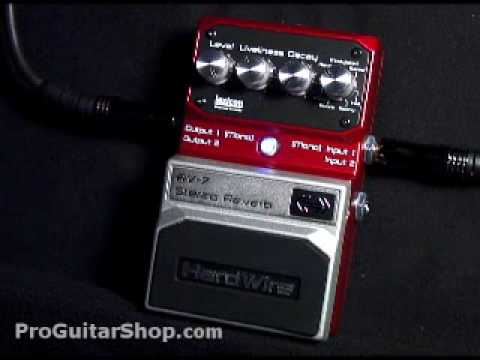 DigiTech Hardwire RV-7 Stereo Reverb 2010s | Reverb