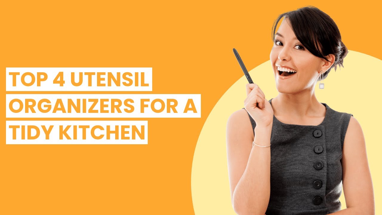 UTENSIL ORGANIZER: Top 4 Utensil Organizers for a Tidy Kitchen 🙂