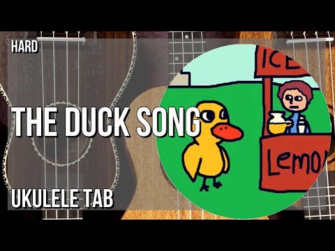 Ukulele Tab: How to play The Duck Song by Bryant Oden