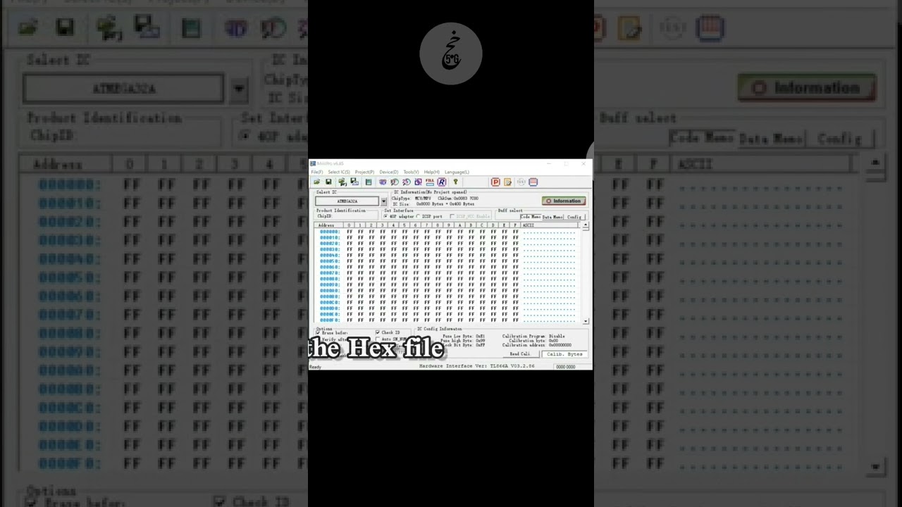 How to Program ATMEGA32 using TL866II USB PROGRAMMER