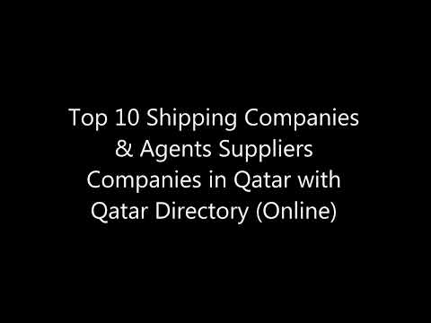 Top 10 Shipping Companies & Agents Supplies Companies in Doha, Qatar