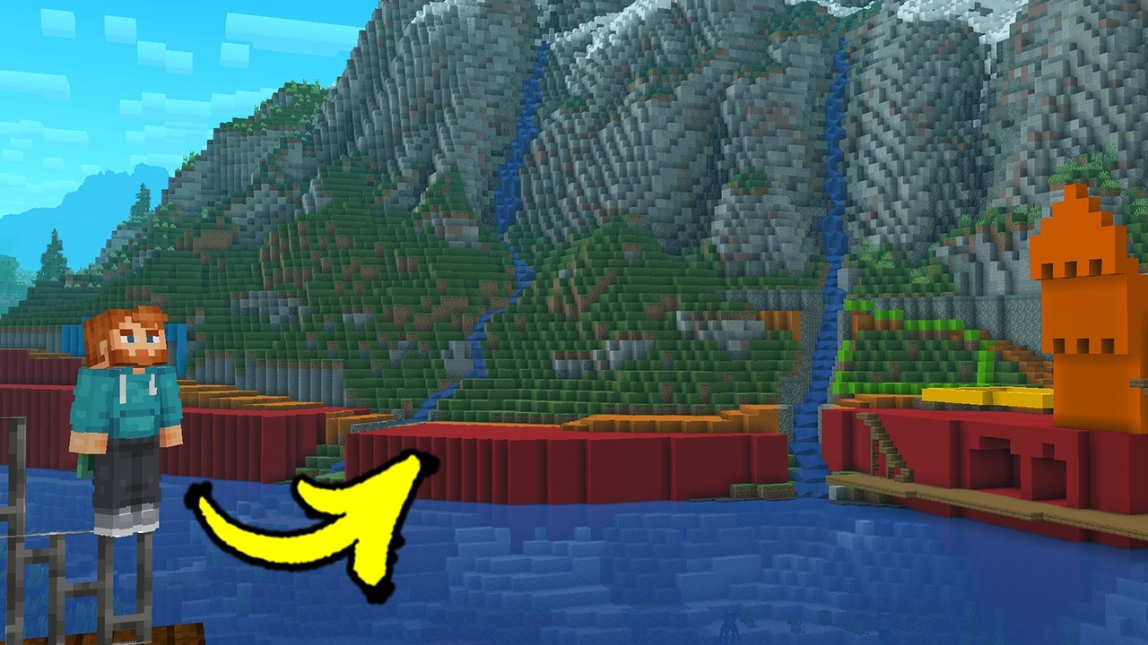 Desinging a NEW City Harbor for my Minecraft World