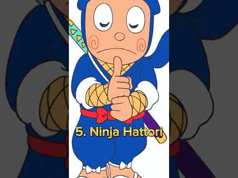 Top 10 Most Famous Cartoons In India #shorts