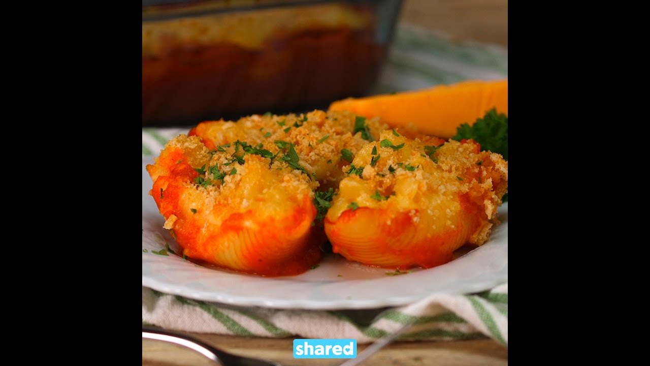Mac & Cheese Jumbo Stuffed Shells